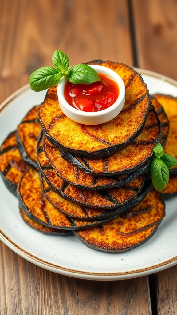 Crispy Italian Breaded Eggplant Recipe